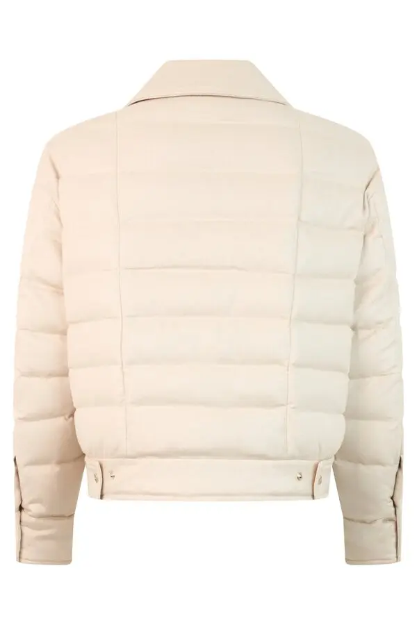 Herno Quilted Asymmetric Zip Coat