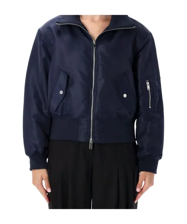 THE FRANKIE SHOP Logo Casual Jacket