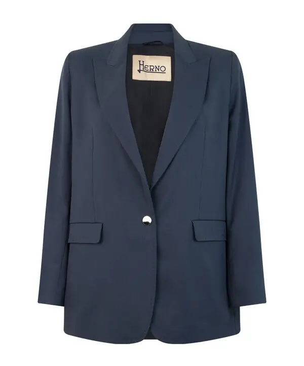 Herno Shawl-collar Single-breasted Blazer