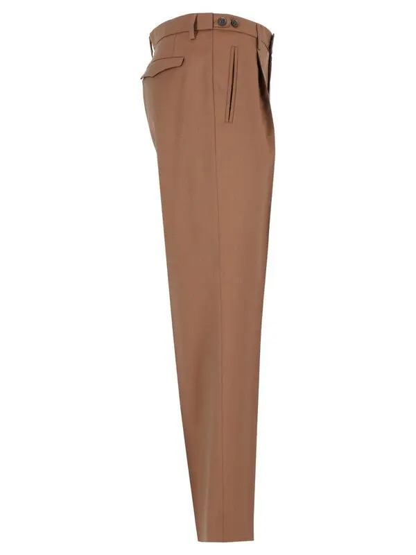 Barena Venezia Wool Pleated Trousers