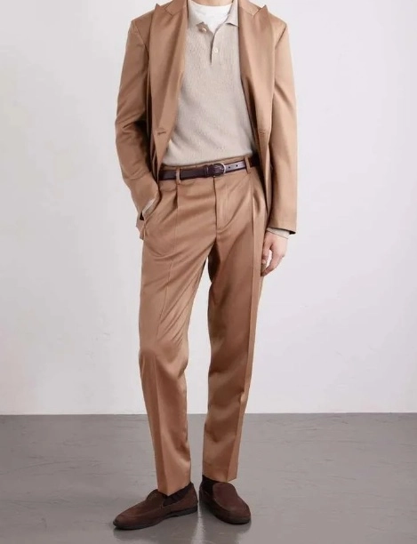 Barena Venezia Wool Pleated Trousers