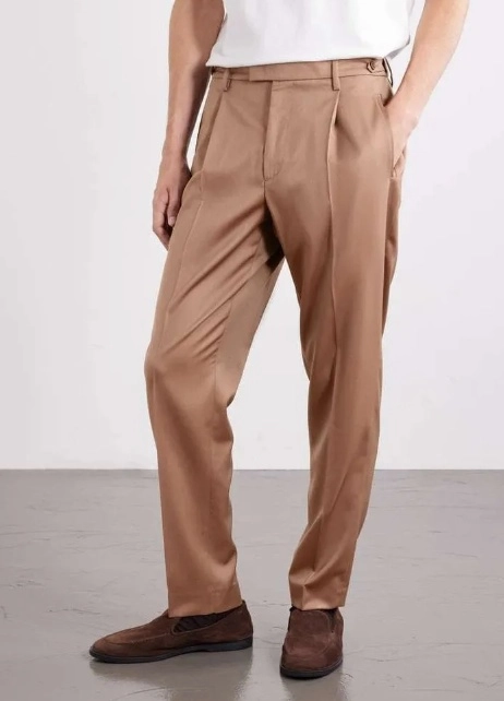 Barena Venezia Wool Pleated Trousers