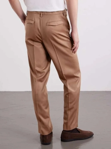 Barena Venezia Wool Pleated Trousers