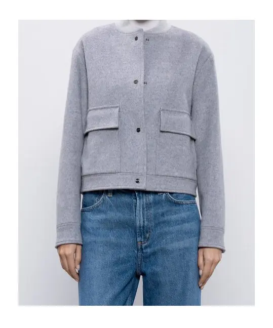 Herno Button-up Bomber Jacket
