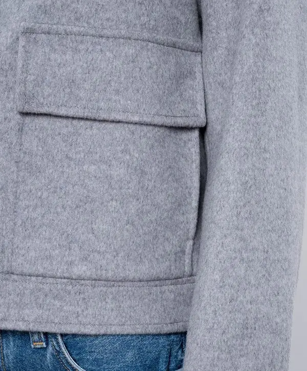 Herno Button-up Bomber Jacket
