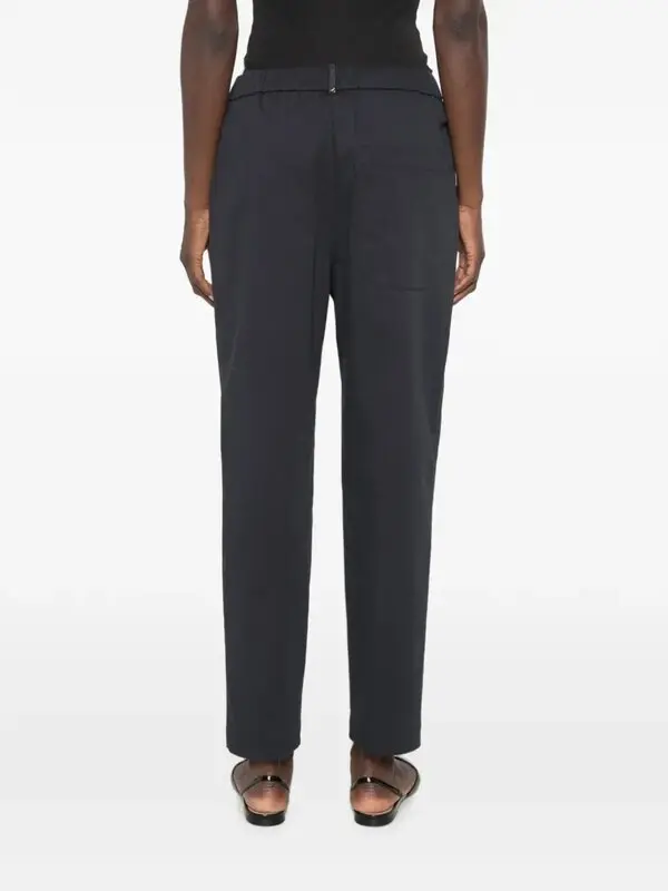 Fabiana Filippi Twill Weave Elasticated Waist Straight-leg Trousers