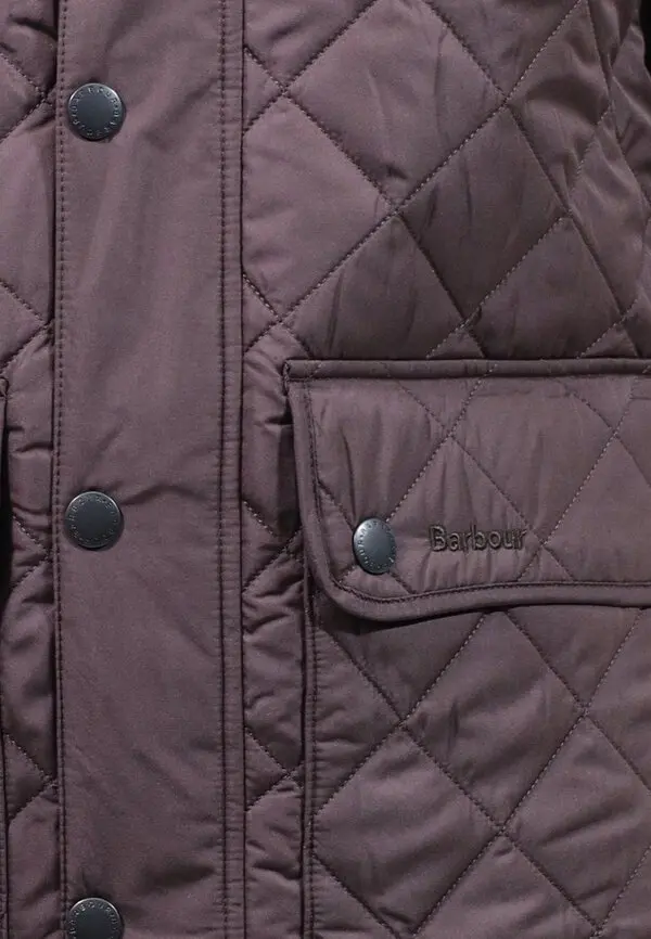 Barbour High-neck Quilted Vest