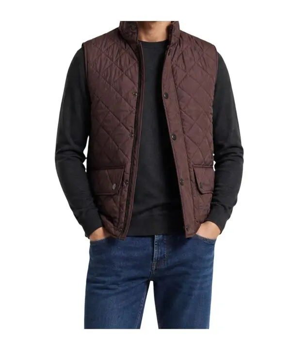 Barbour High-neck Quilted Vest