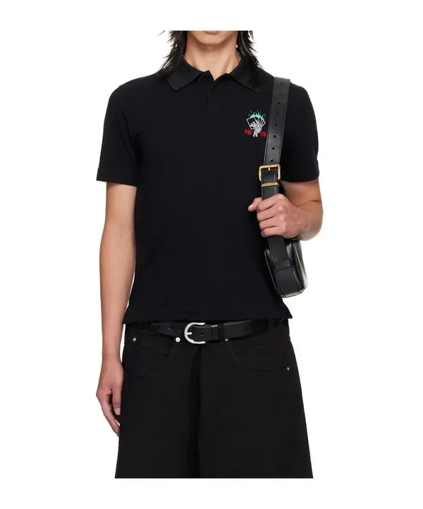 LU'U DAN Short-sleeved Polo Shirt