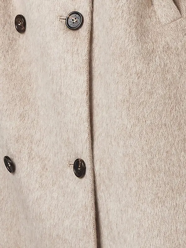 Giuseppe Di Morabito Double-breasted Belted Coat - Light-colored