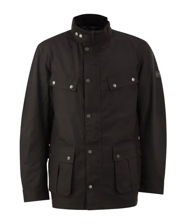 Barbour Buttoned Long-sleeved Utility Jacket