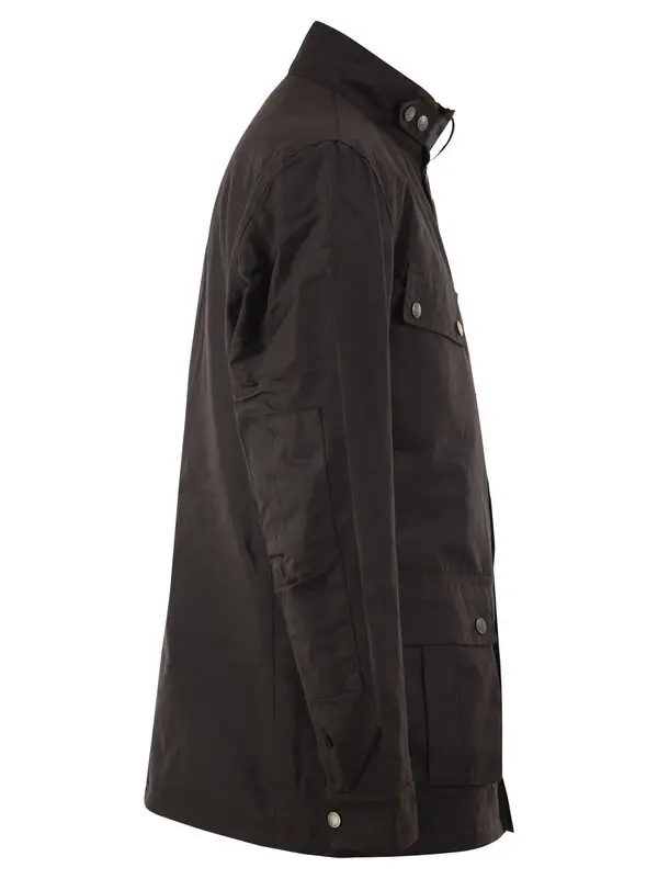 Barbour Buttoned Long-sleeved Utility Jacket