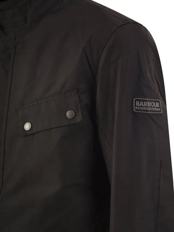 Barbour Buttoned Long-sleeved Utility Jacket