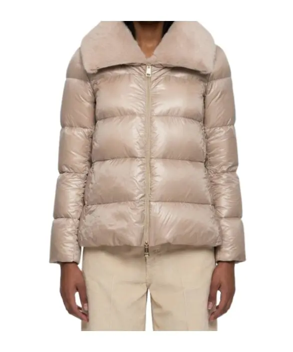 Herno Down Jacket With Fur Collar