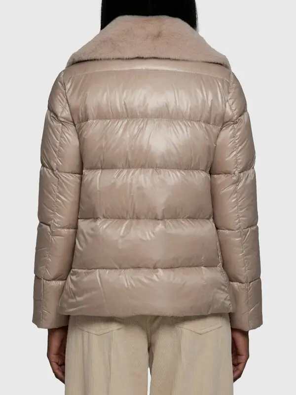 Herno Down Jacket With Fur Collar