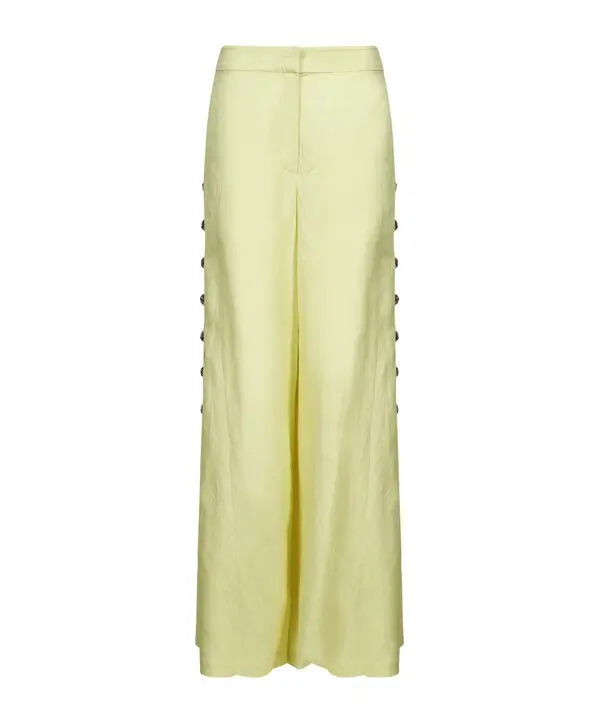 Simkhai Cayman Wide-leg Pants - Yellow