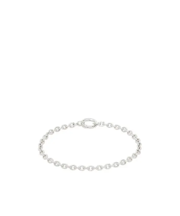 Tom Wood Ada Slim Bracelet In Rhodium-plated Sterling Silver - No