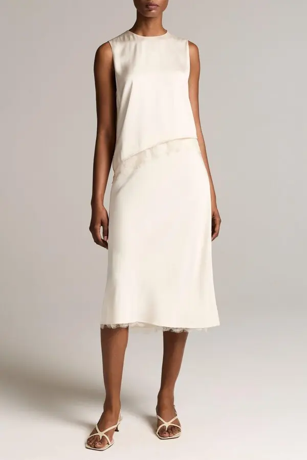 Vince Round-neck Sleeveless Top