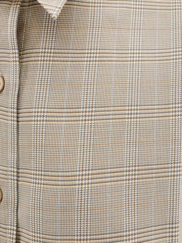 THE FRANKIE SHOP Arlen Boxy Checked Shirt