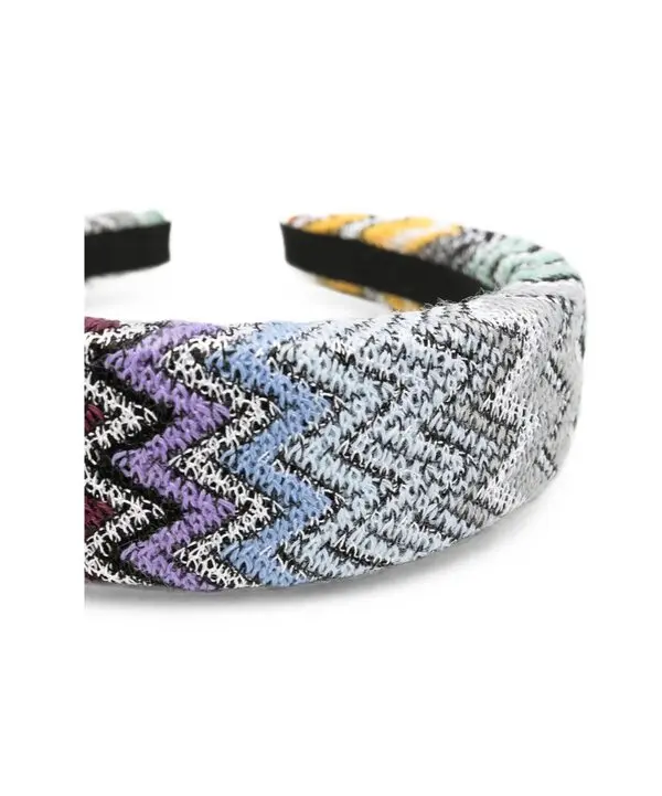 Missoni Zigzag Knit Padded Headband