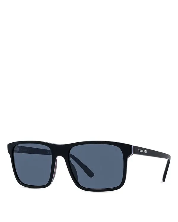 Vuarnet Belvedere Rectangular Sunglasses - Black/blue