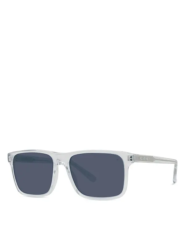Vuarnet Belvedere Rectangular Sunglasses - Crystal/blue