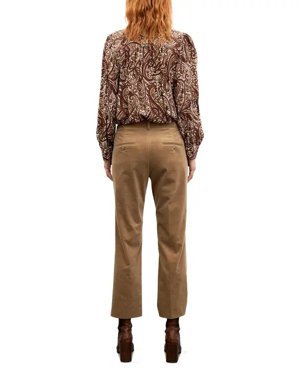 Gerard Darel Cotton Stretch Corduroy Pants