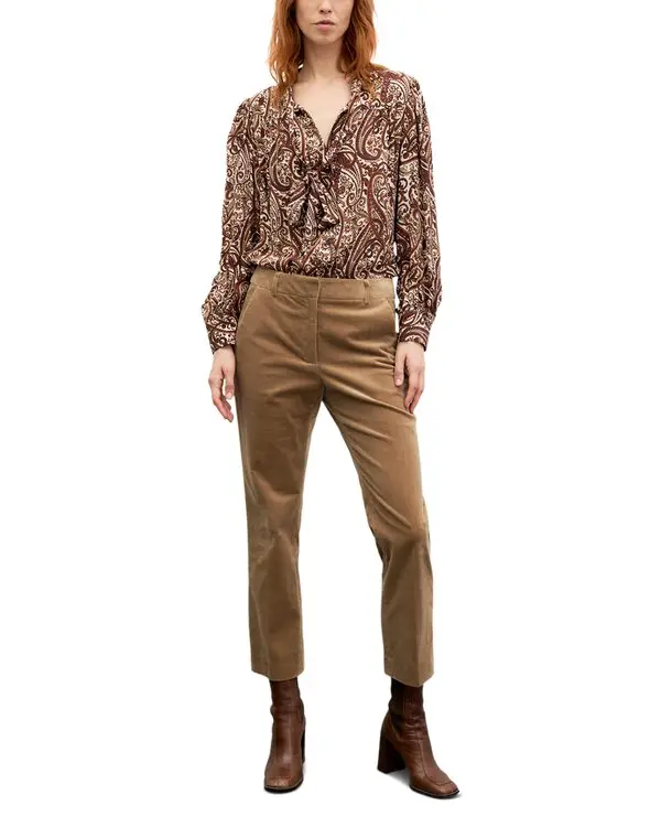 Gerard Darel Cotton Stretch Corduroy Pants