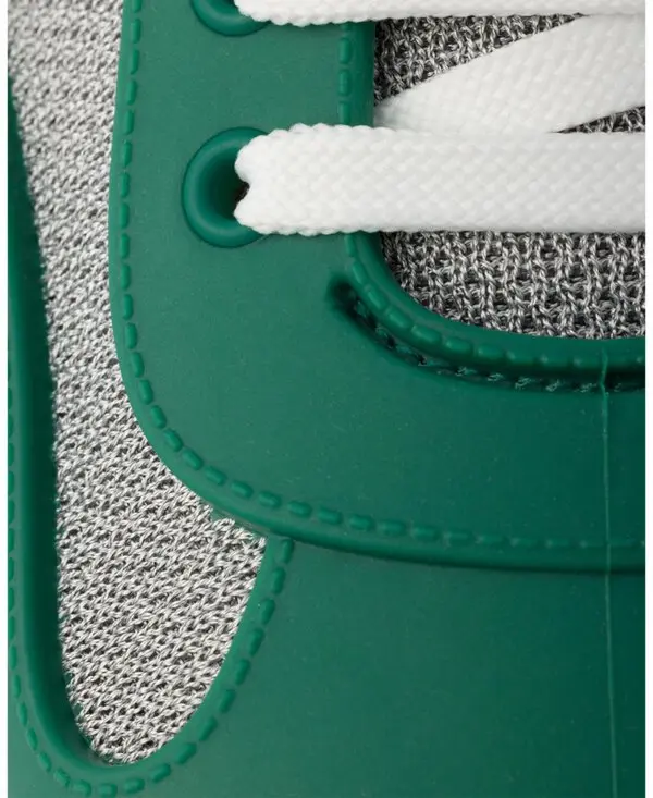 Prada America's Cup Soft Rubber And Bike Fabric Sneakers - Green