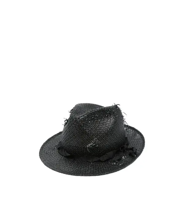 Yohji Yamamoto Distressed Fedora