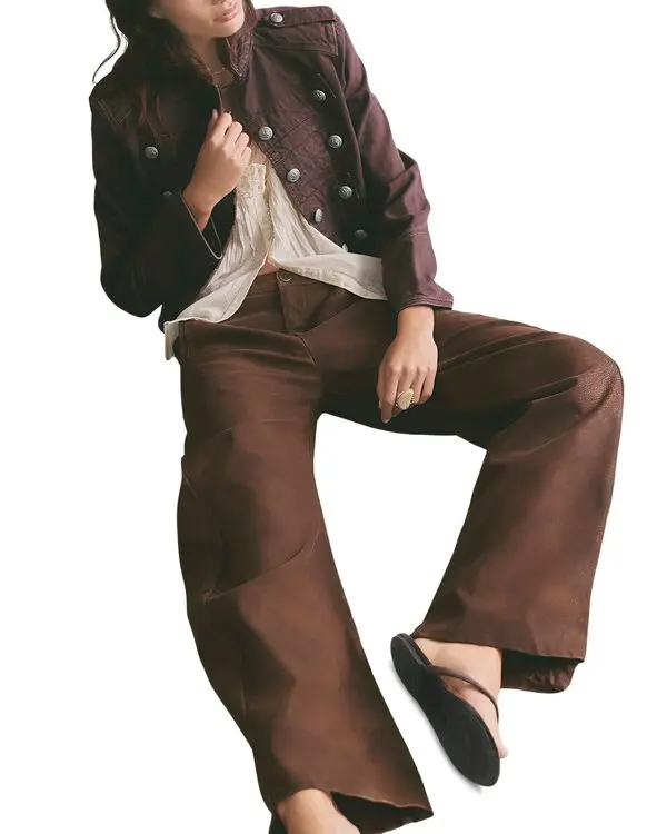 Free People Spotlight Faux Leather Pants