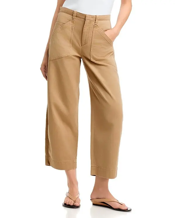 Vince Washed Cotton Utility Pants