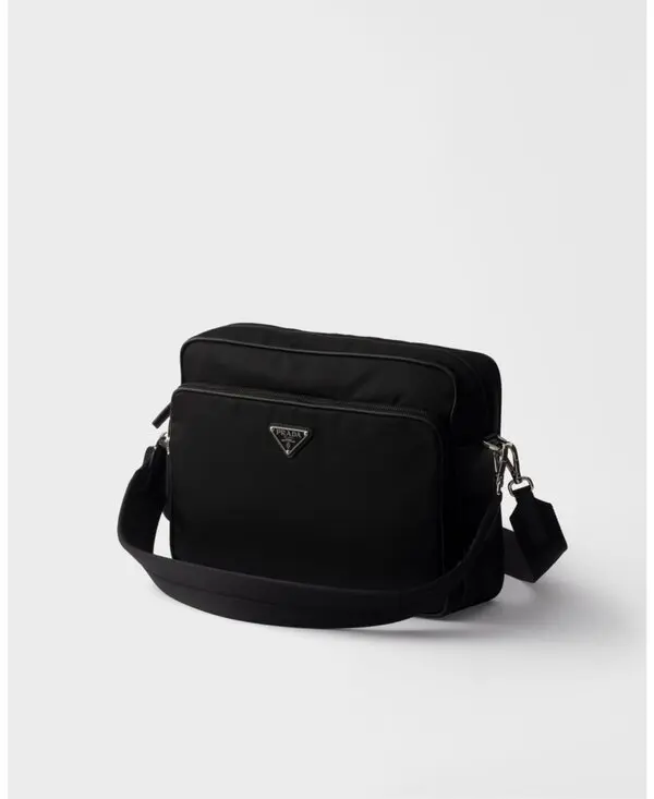 Prada Re-nylon And Saffiano Leather Shoulder Bag