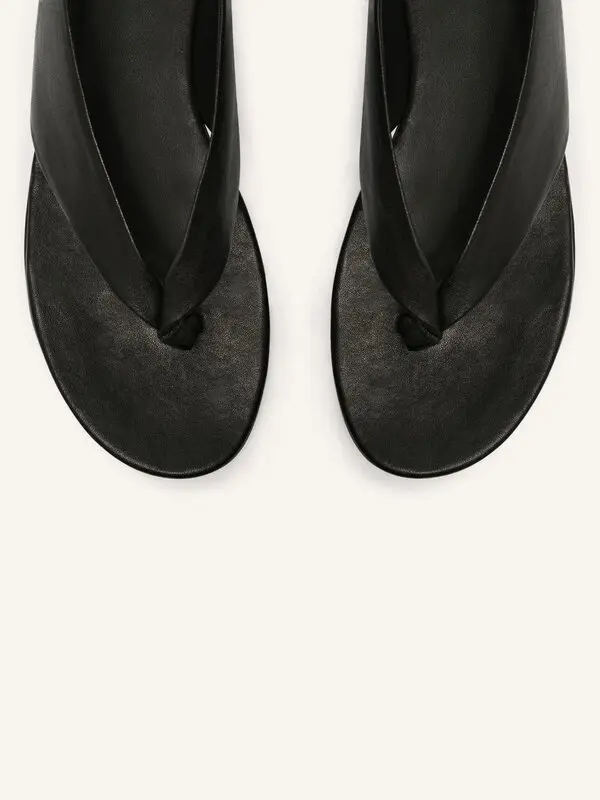 COURREGES Open Thong Strap Sandals