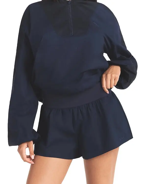 SKIMS Woven Flutter Shorts - Navy