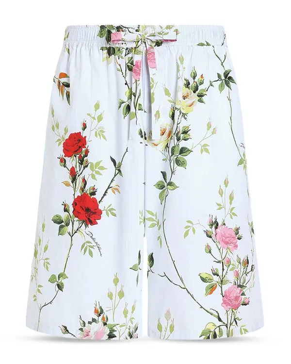 Dolce & Gabbana Print Cotton Shorts