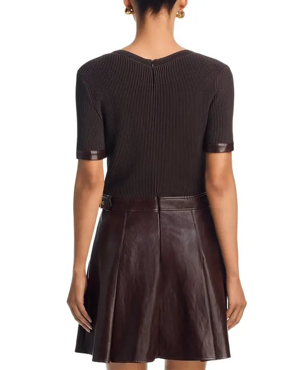 MILLY Devyn Knit Skirt Mini Dress