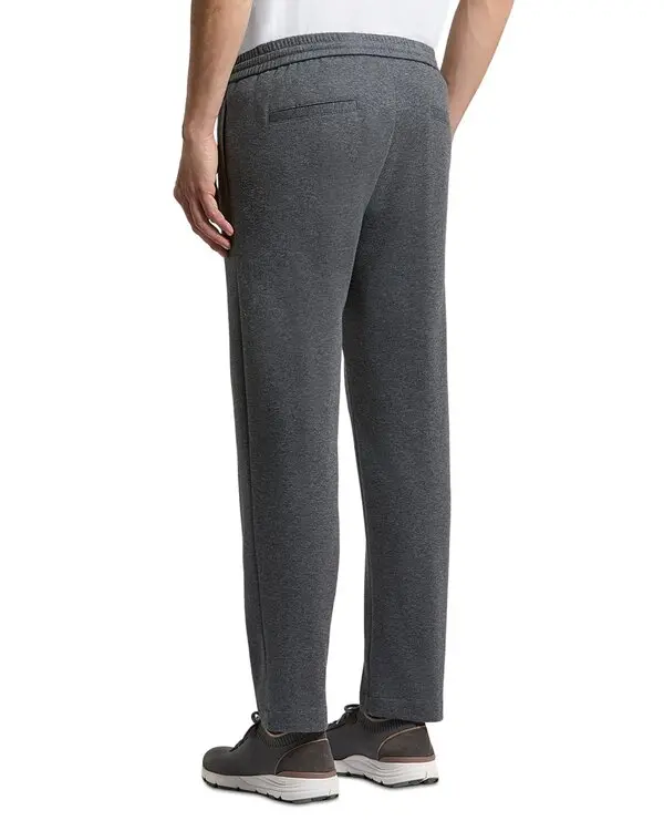 Peserico Cotton Blend Double Interlock Drawstring Joggers