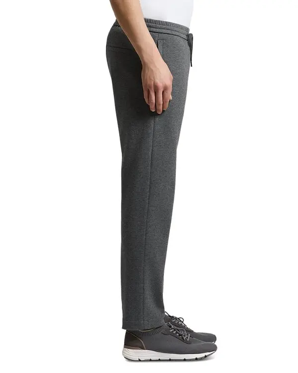 Peserico Cotton Blend Double Interlock Drawstring Joggers