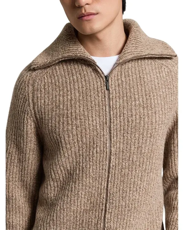 Peserico Knickerbocker Wool & Cashmere Full Zip Sweater