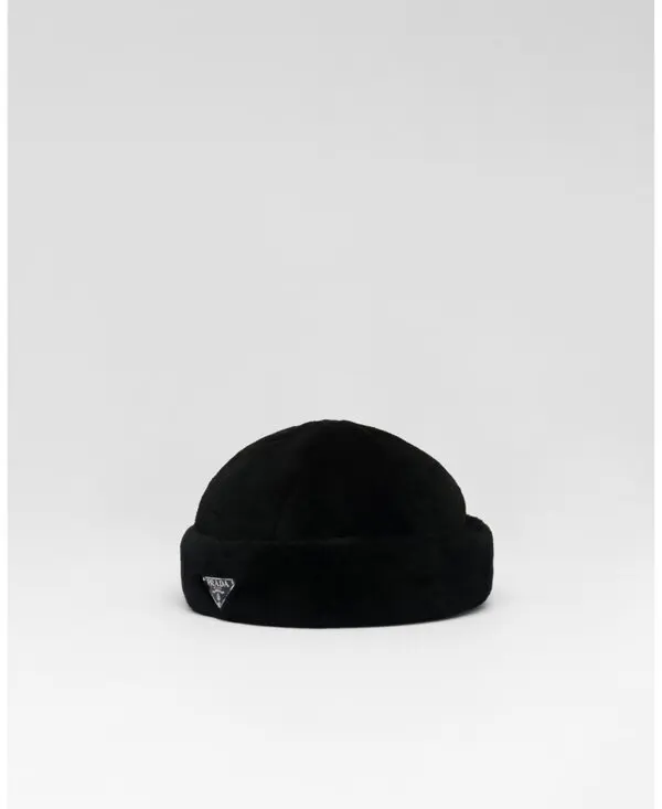 Prada Shearling Hat