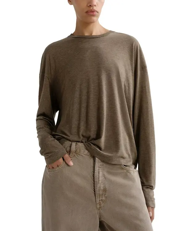 AGOLDE Sasha Long Sleeve Tee