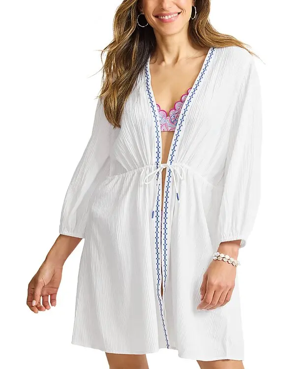 Tommy Bahama Bali Breeze Cover Up Tunic - White