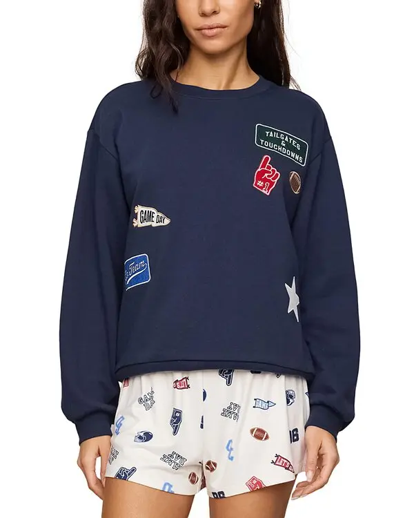 Z Supply Varsity Patch Sweatshirt