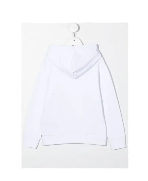 Balmain Logo Print Cotton Hoodie