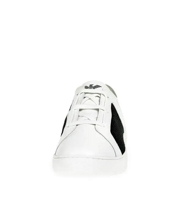 Emporio Armani Low-top Trainers With Contrasting Panels
