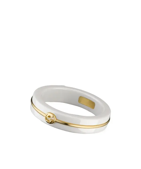 Gucci Interlocking G Ceramic Ring