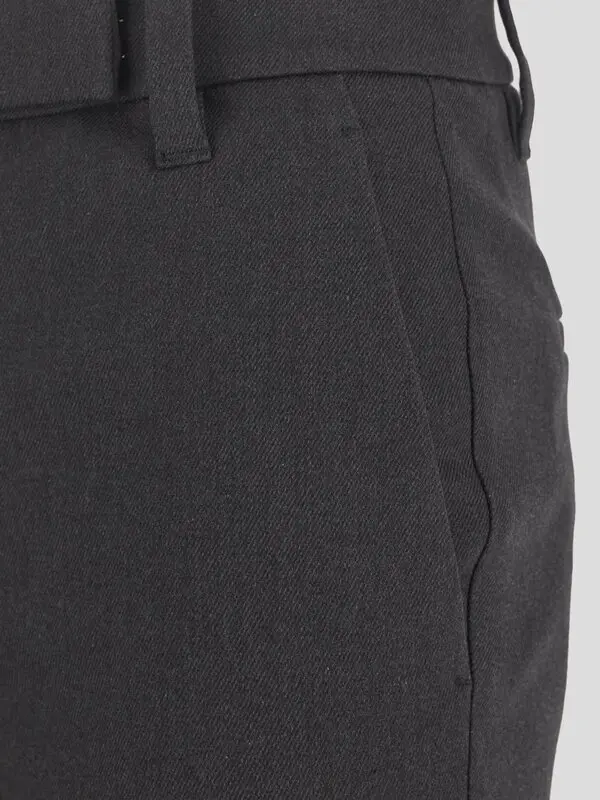 Brunello Cucinelli Mid-rise Cropped Tapered Trousers