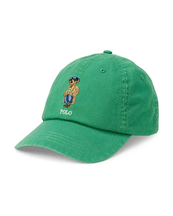 Polo Ralph Lauren Embroidered Twill Bear Baseball Cap