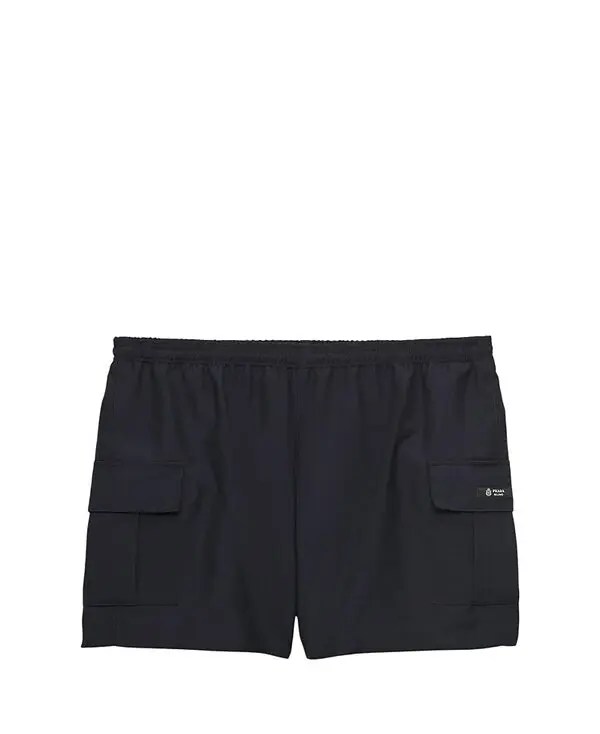Prada Mohair Wool Drawstring Cargo Shorts